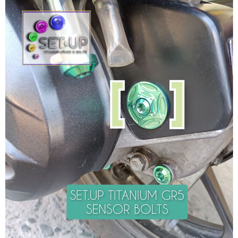 TITANIUM GR5 SENSOR PADS and BOLTS | Shopee Philippines