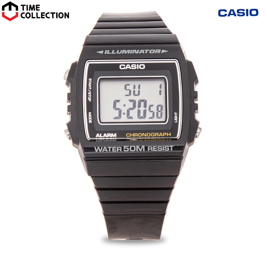 Casio W-215H-1A Digital Rubber Strap Watch | Shopee Philippines