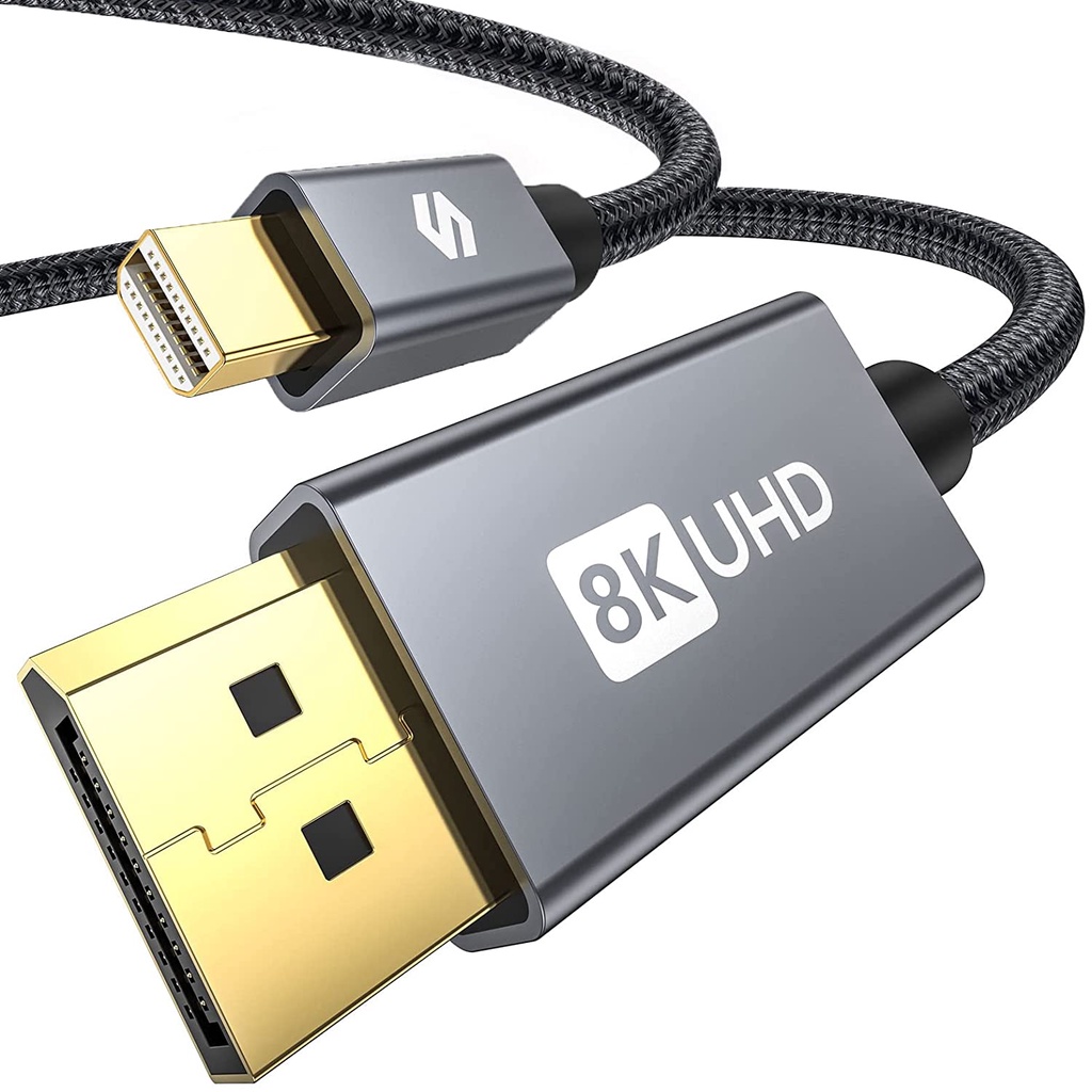 【New product】8K Mini DisplayPort to DisplayPort 1.4 Cable, [8K@60Hz, 4K ...