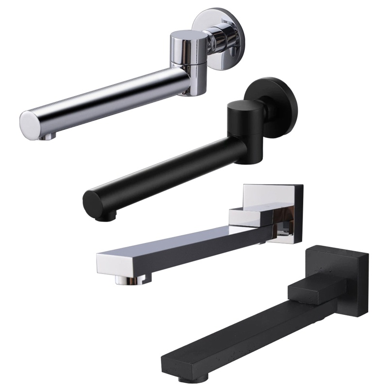 Nevʚ ɞ Shower Spout Bath Tub Shower Mixer Faucet Spout Filler 180 ...