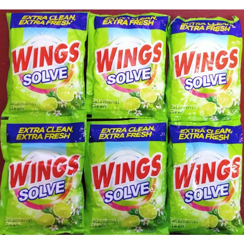 WINGS CALAMANSI POWDER DETERGENT 65G | Shopee Philippines