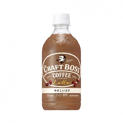 Suntory Craft Boss Premium Ready-to-Drink Japanese Coffee - 500 ml ...