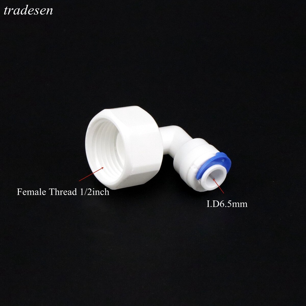 1/8" 1/4" 3/8" 1/2" Male Reverse Osmosis Quick Fitting RO Water Plastic ...