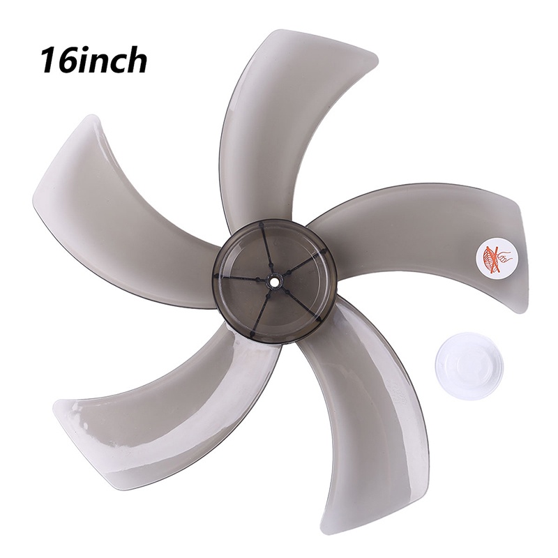 16 Inch Plastic Fan Blade Five Leaves with Nut Cover (Fan blades only ...