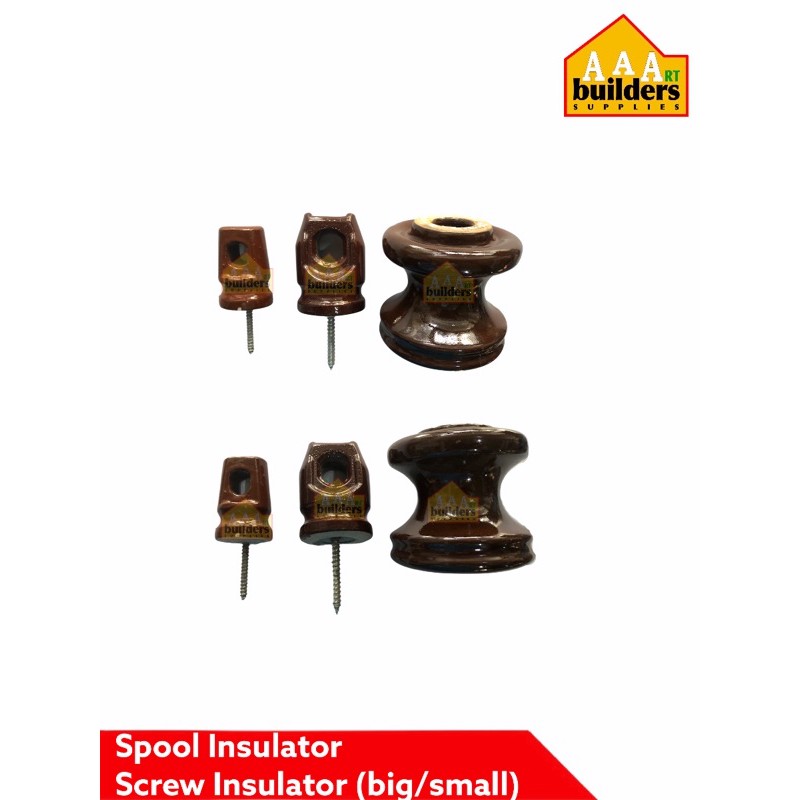 Ball Insulator / Spool Insulator / Screw Insulator (big/small) | Shopee ...