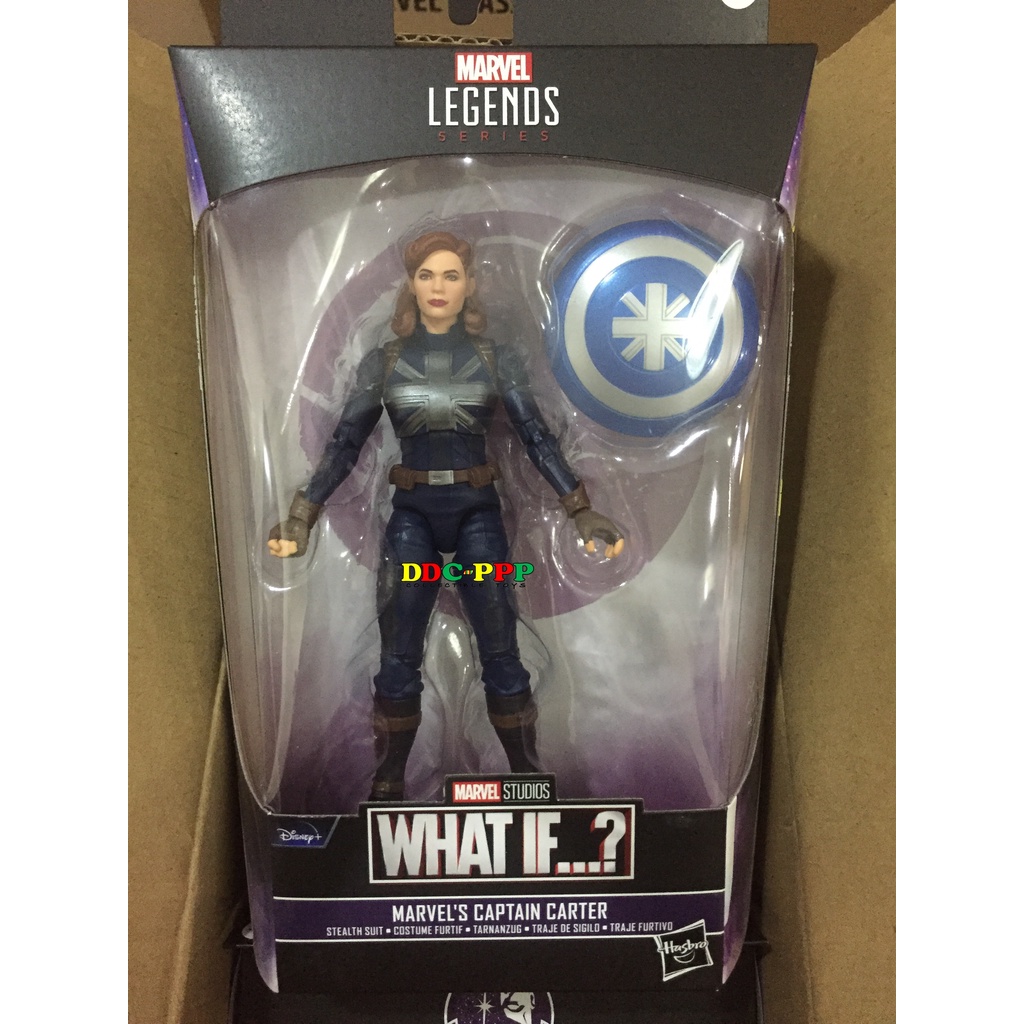 MARVELS CAPTAIN CARTER STEALTH SUIT - MARVEL LEGENDS WHAT IF? 6 INCH ...