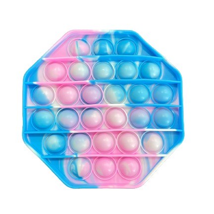 Fidget Pop It Square Children's Educational Toys Rainbow POPIT Pop It ...