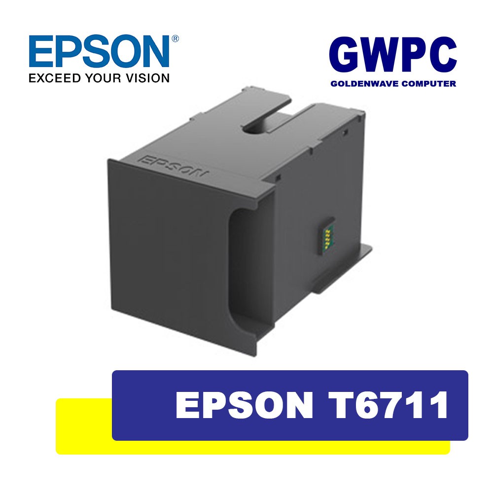 Epson T6711 Origianl Ink Maintenance Box T671100 C13T671100 | Shopee ...