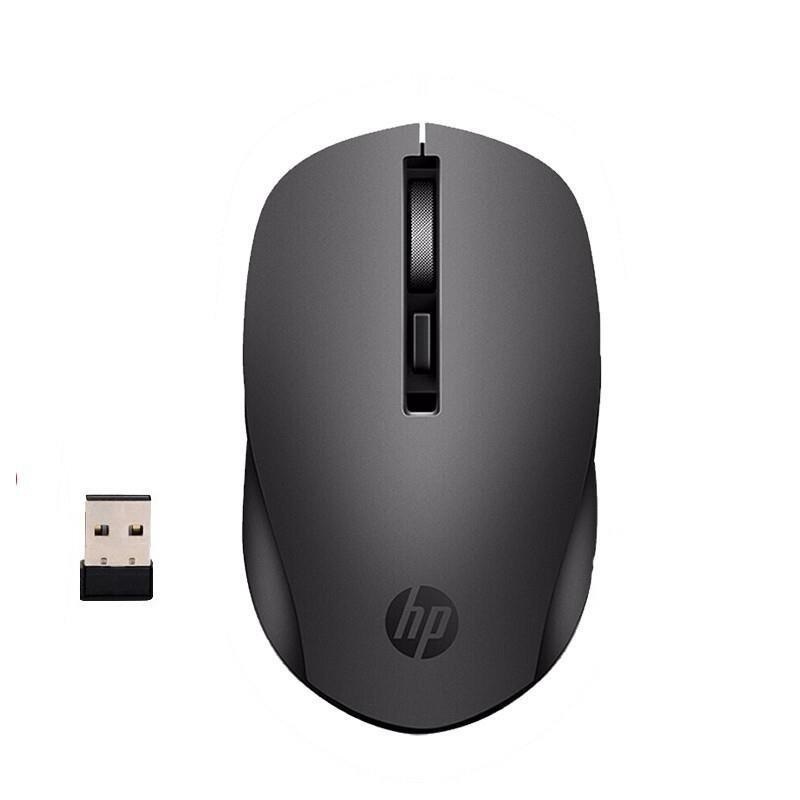 HP 2.4Ghz 1600DPI USB Receiver Mouse S1000 Plus Wireless Mute Mouse ...