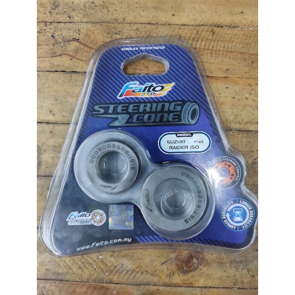 Faito Knuckle Bearing/steering cone for raider 150 carb type | Shopee ...