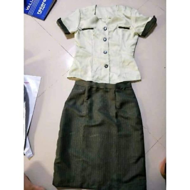 finance and kalihim uniform for men and women | Shopee Philippines