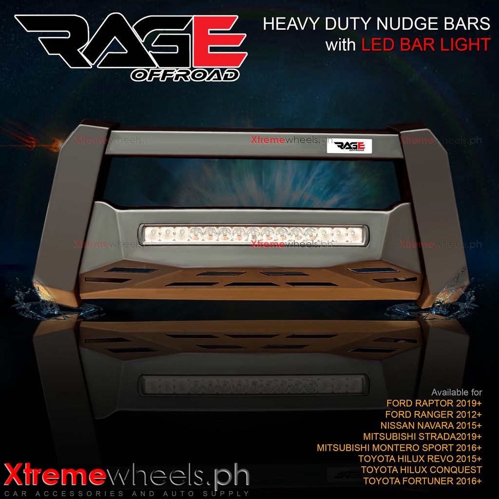 Mitsubishi STRADA / Montero GLX GLS GT 2020 - 2025 RAGE M series NUDGE ...