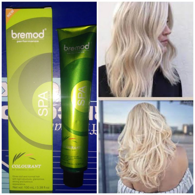 Bremod 0/0 DUST hair color 100ml set & color only | Shopee Philippines