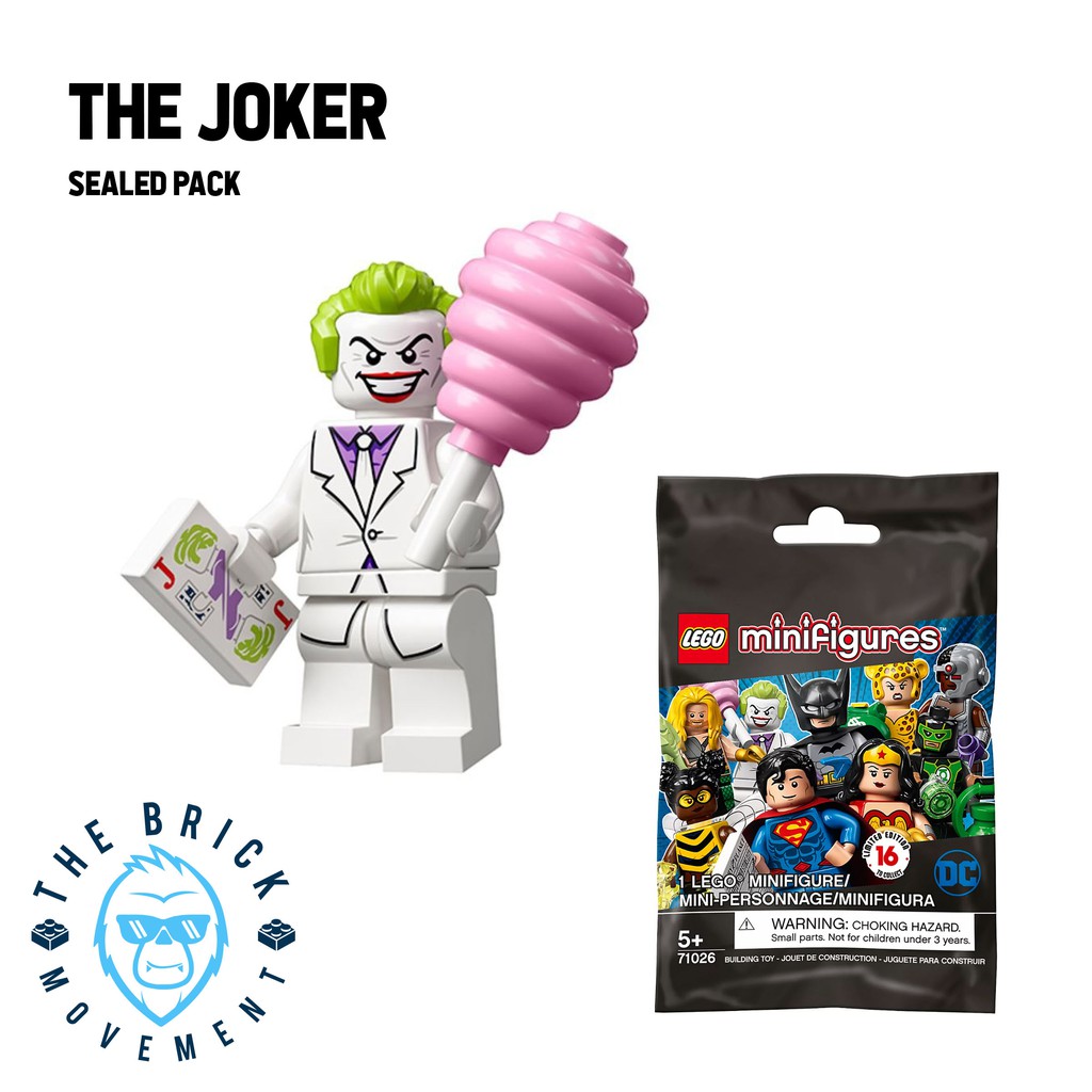LEGO® Collectible Minifigure Series DC: The Joker Minifigure | Shopee ...