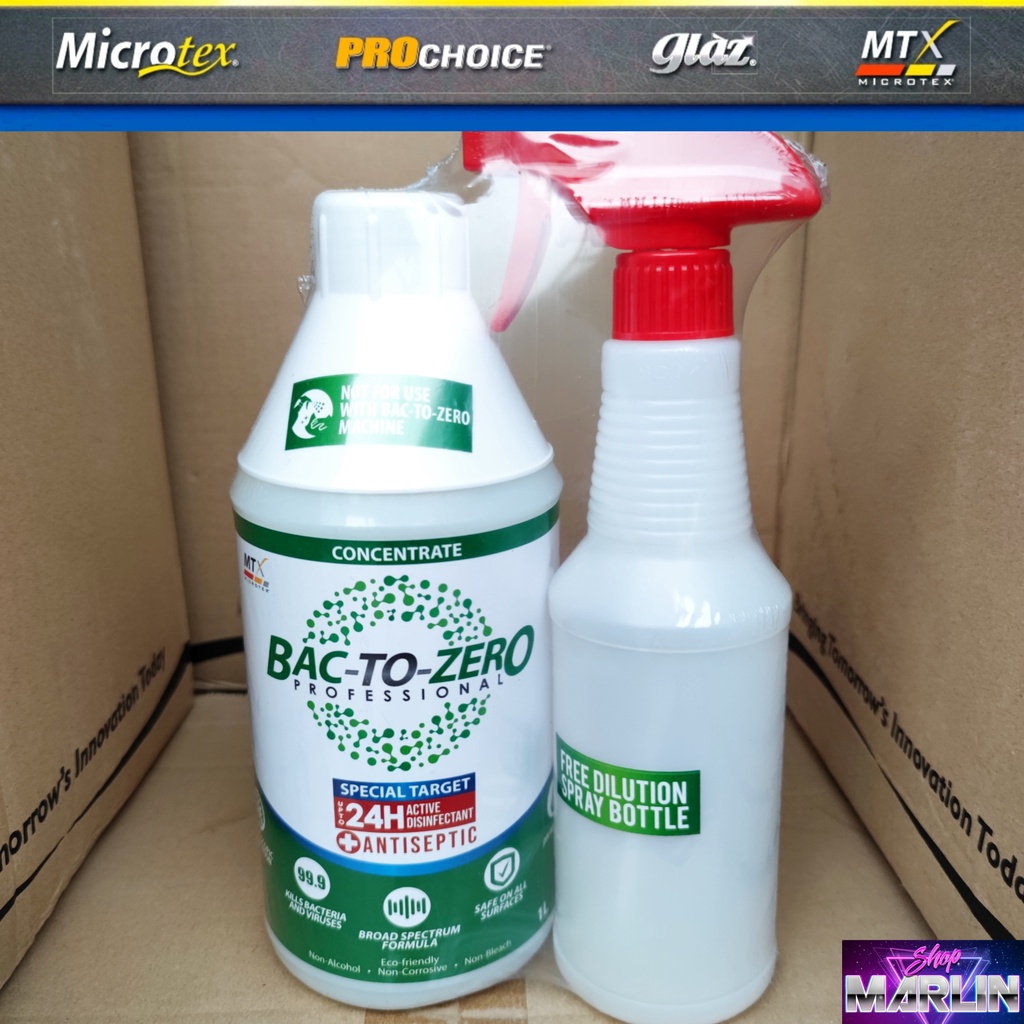 Microtex Bac to Zero Special Target Disinfectant 1000ml - Anti-bac ...