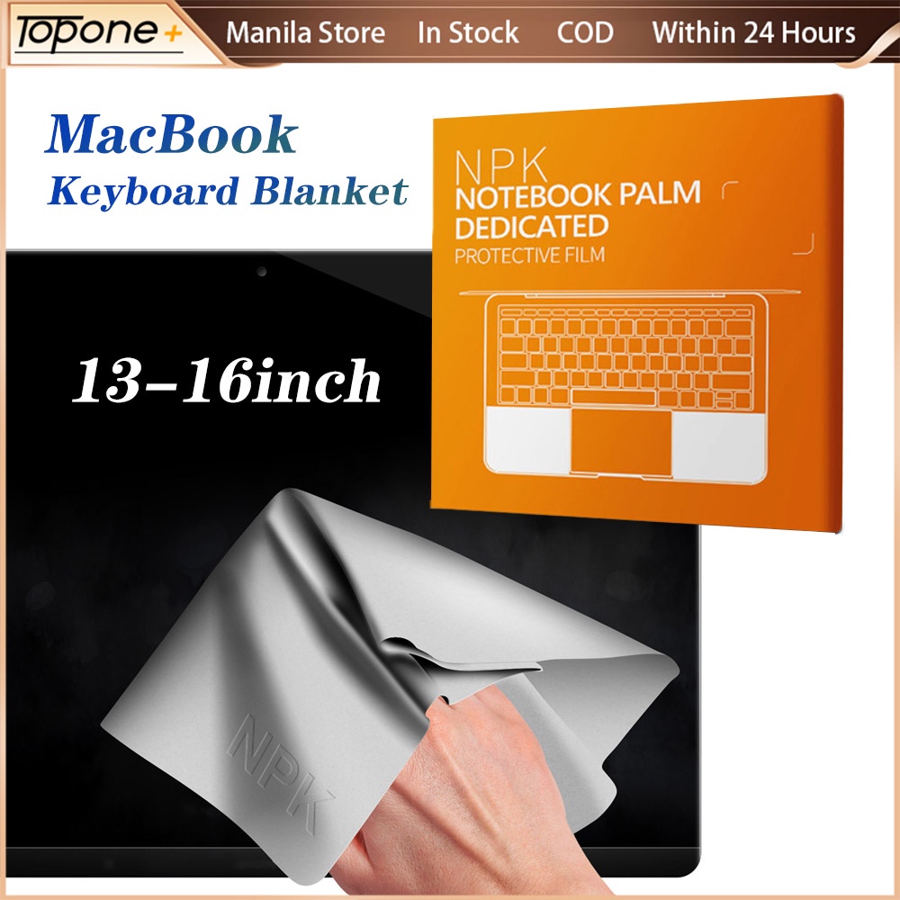Microfiber Notebook Palm Keyboard Blanket Cover Dustproof MacBook ...