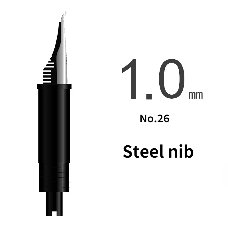 Hongdian Fountain Pen Nibs (Fine, Extra Fine and Bent Nib) for Black ...