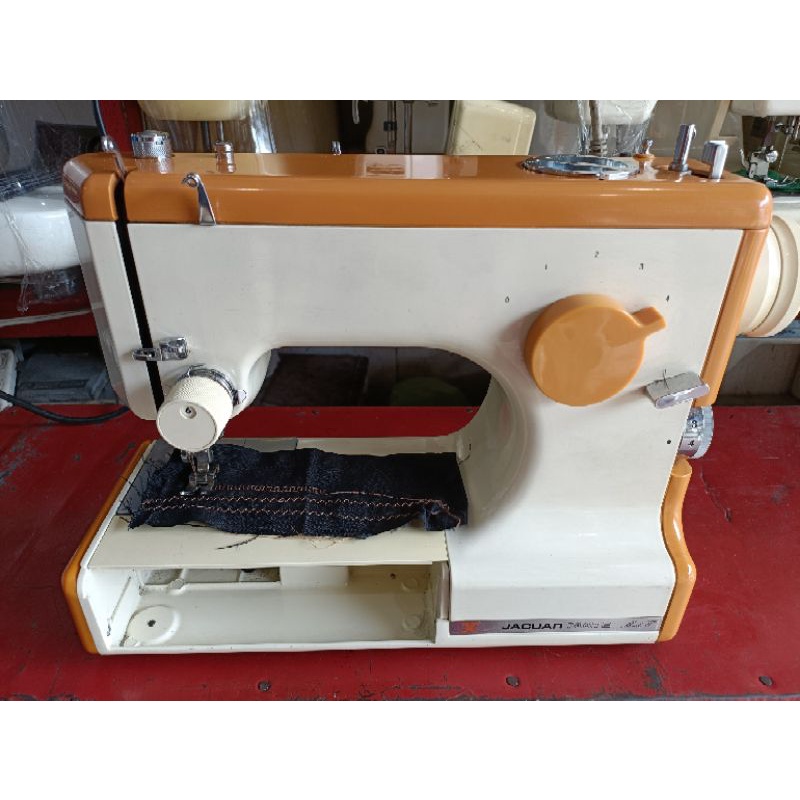 Jaguar brand sewing machine heavy duty footpedal control metal bobing ...