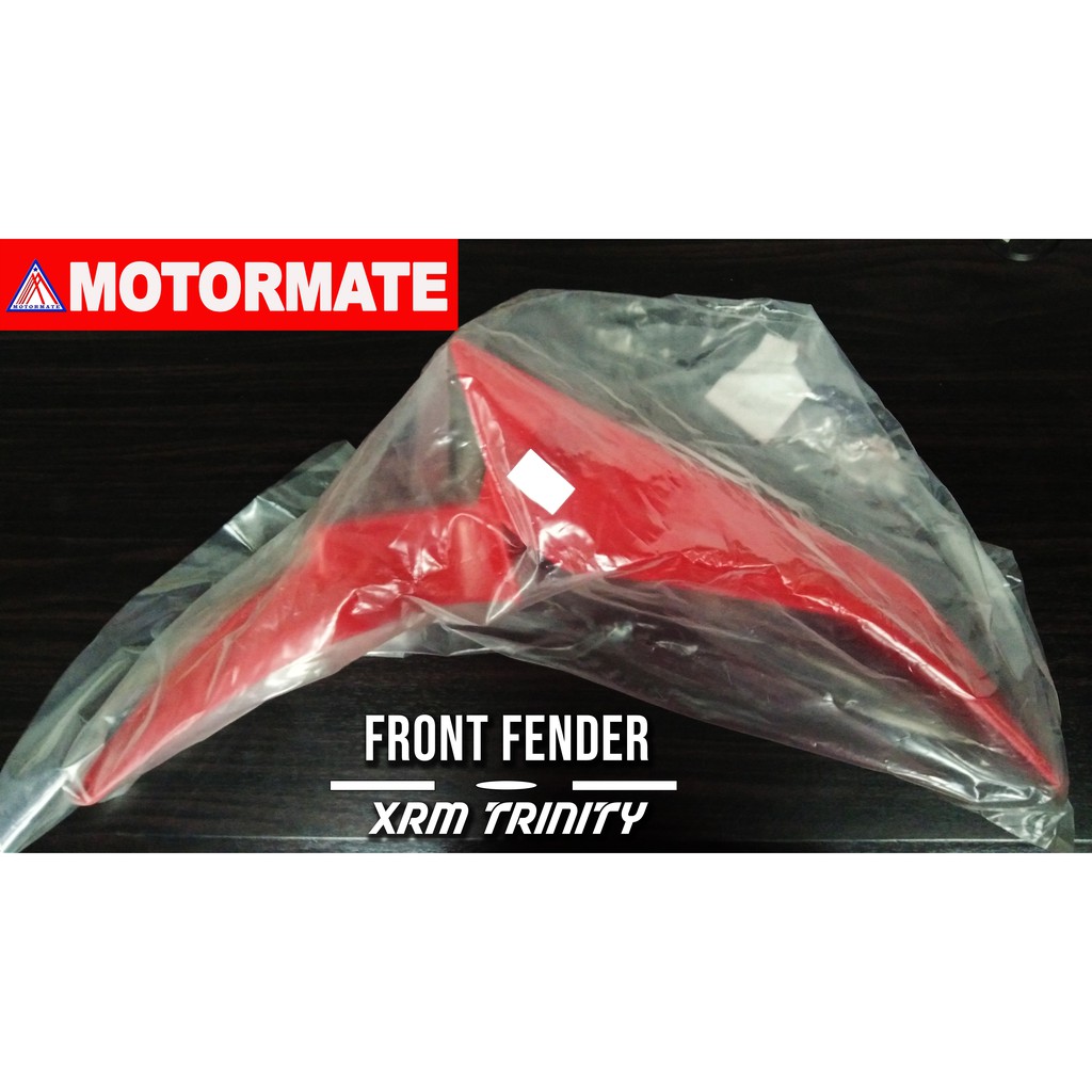 Front Fender XRM Red Trinity Honda Original 61100-KPY-A50ZB | Shopee ...