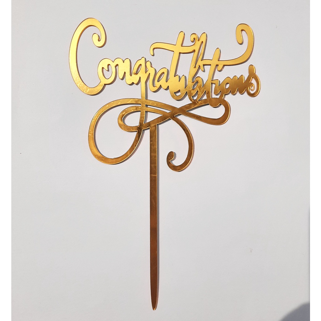 Congratulations Cake Topper | Shopee Philippines
