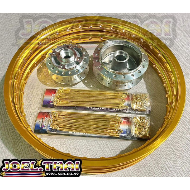 Rimset Xrm,Wave125i,Rs125 Carbtype,Wave100Disctype For (Bowtype Disc ...