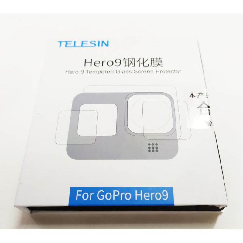 Telesin Brand Gopro Hero 9 / hero 10 / hero 11 / hero 12 Tempered Glass ...