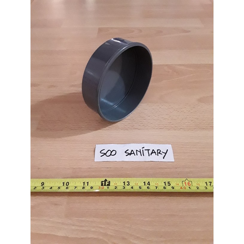 Dop / Cap 4" PVC Socket Pipe Cover | Shopee Philippines