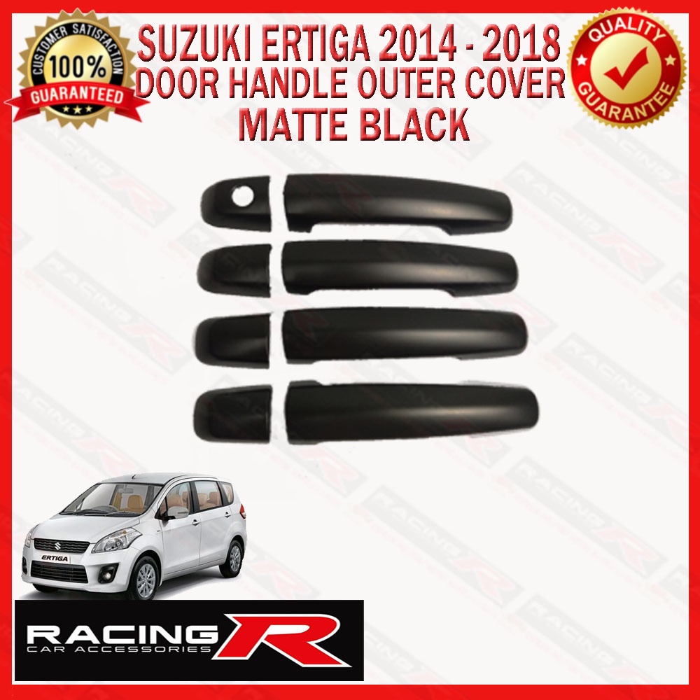 Ertiga 2014 - 2018 Door Handle Outer Cover Matte Black Garnish ...