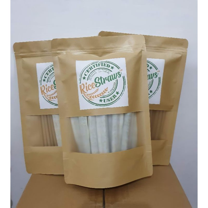 Edible Rice Straw For Coffee and Milktea Available Sizes 13mm 8mm 6.5mm ...