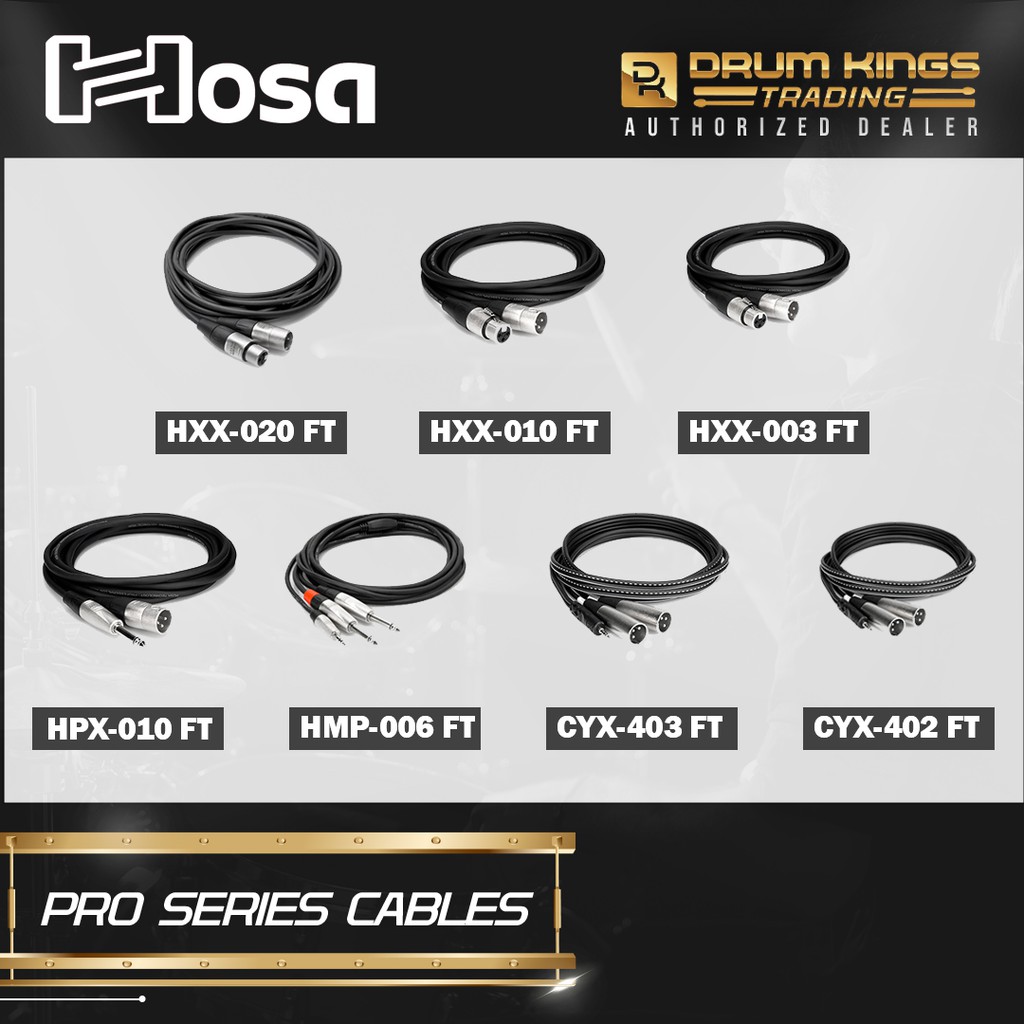 Hosa Technology Cables (Original) | Shopee Philippines