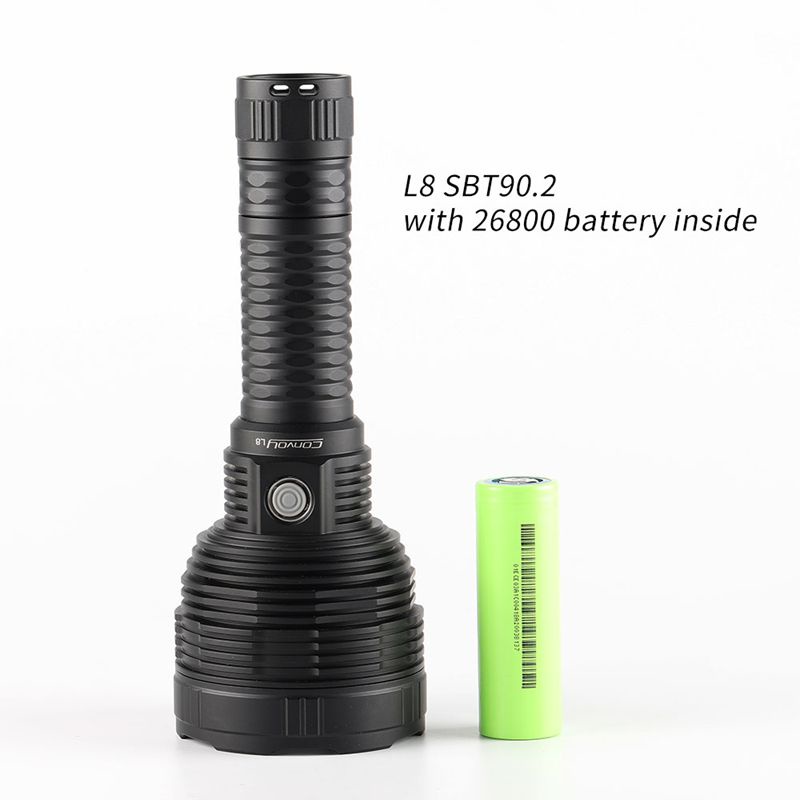 Original Convoy L8 SBT90.2 26800 26980 Flashlight Long Range Outdoor ...