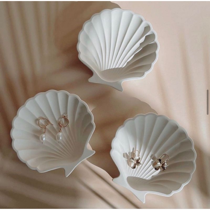 Sea shell trinket dish, desk decoration | Shopee Philippines