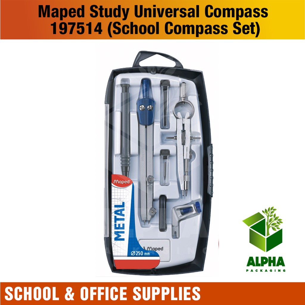 Maped Start Compass 197514 School Compass Set | Shopee Philippines