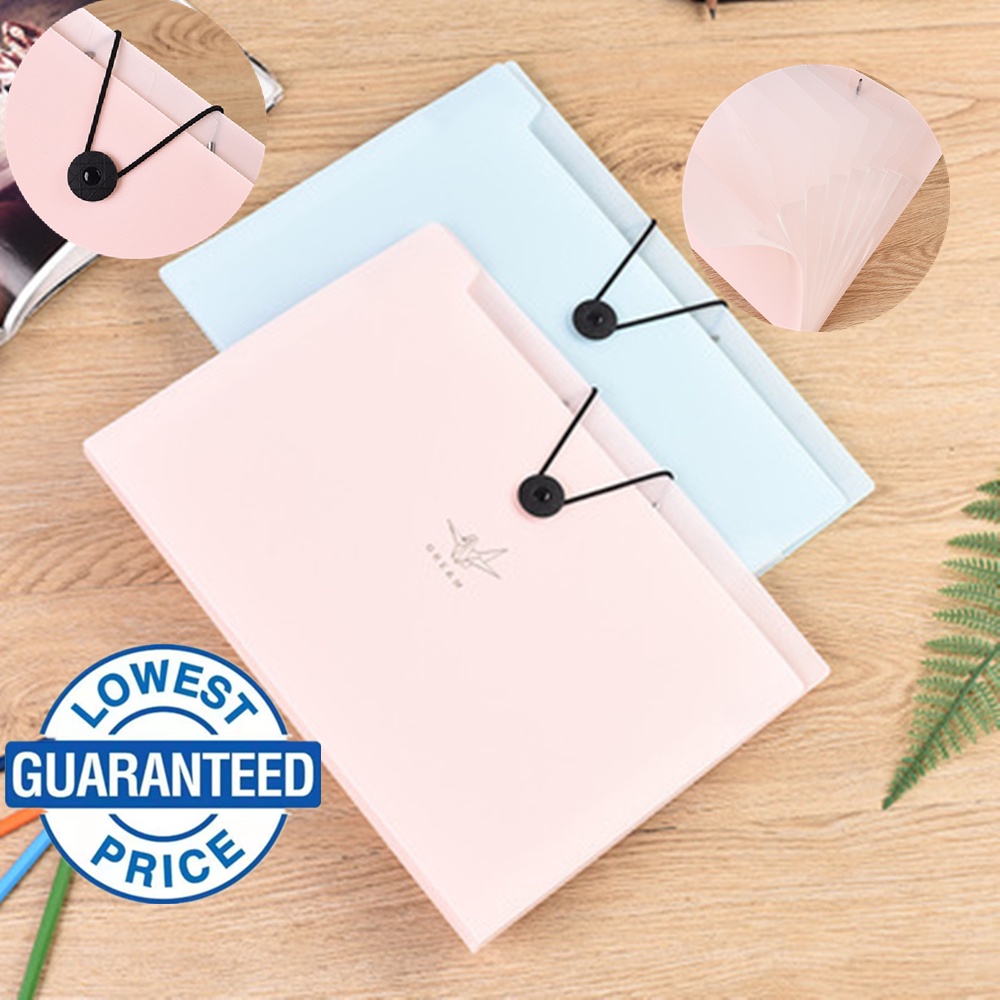 NM 8 Pocket A4 Expanding File Folder Expanding Envelope School Office ...