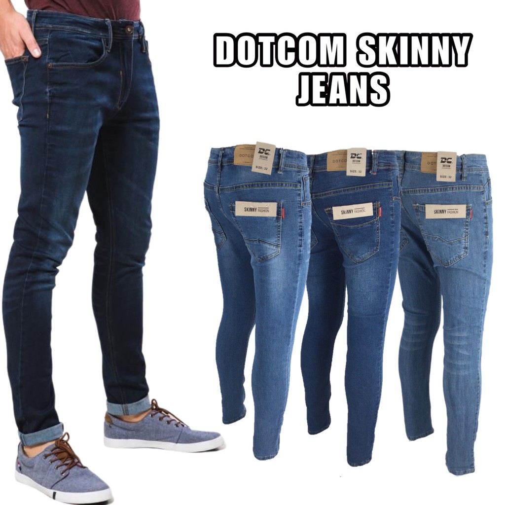 MAONG PANTS FOR MEN'S DOTCOM DENIM SKINNY JEANS SIZE:28-36 | Shopee ...