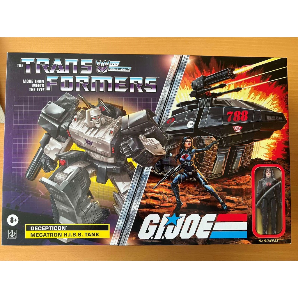 Hasbro Transformers Collaborative: G.I. Joe Mash-Up, Megatron H.I.S.S ...