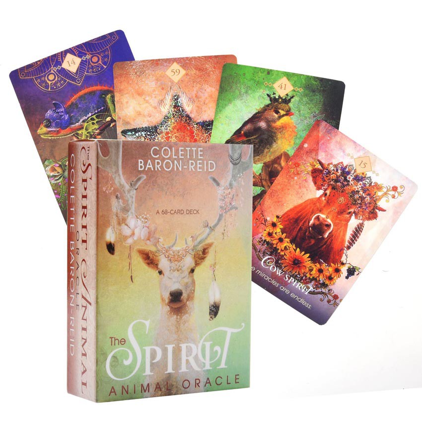 The Spirit Animal Oracle Card --The English Board Game Card | Shopee ...