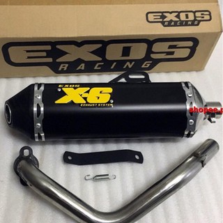 EXOS X6 Silent Pipe MIO/CLICK/SNIPER/AEROX/NMAX/SKYDRIVE/XRM/Sporty/Mio ...