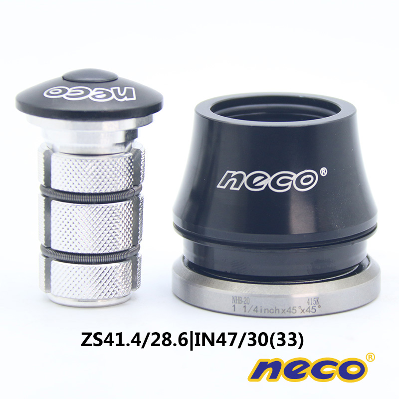 Neco Headset for Giant Decathlon Btwin Road Bike Tapered 41.4-46.8/47MM ...