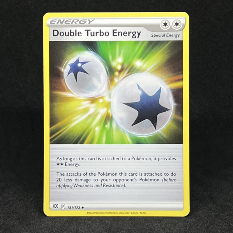 Pokemon TCG Double Turbo Energy 151/172 2022 Sword & Shield Brilliant ...