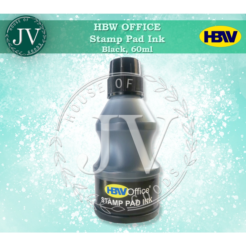 HBW Stamp pad Ink 60ml 1pc | Shopee Philippines