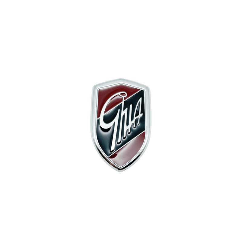 3D aluminum GHIA Side Emblems Shield Logo Marked Car Sticker For Ford ...