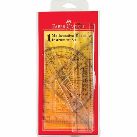 Faber Castell Mathematics Ruler/Mathematical Drawing Instrument Faber ...