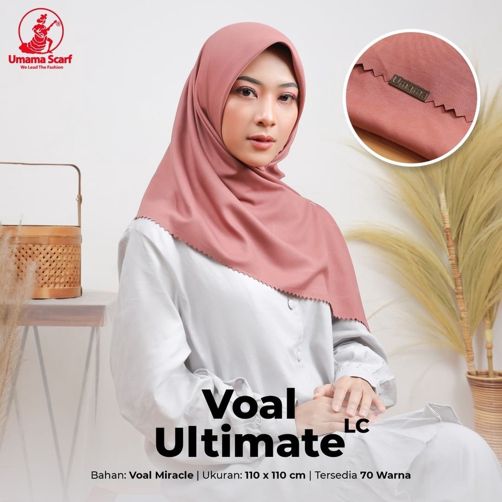 Hijab Umama Voal Miracle Ultimate LC Hijab Umama Quadrilateral | Shopee ...