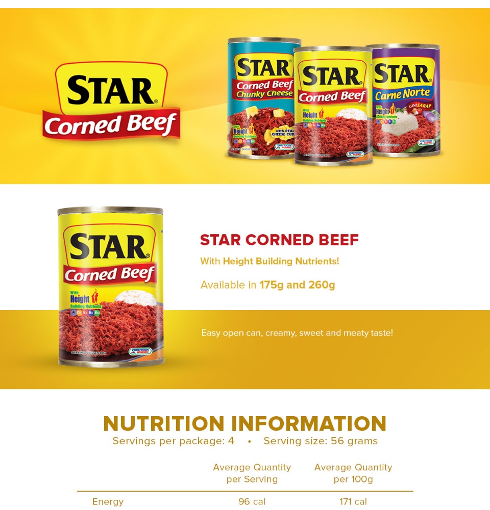 Star Corned Beef (150g) Set of 6 | Shopee Philippines