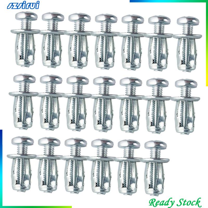 [ 20x Screw Petal M5 M6 Dowels Drywall Nuts for Metal Nut | Shopee ...