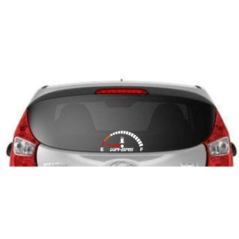 Hyundai Eon/Accent/Elantra/Starex/Tucson Empty Gas Caution Sticker ...