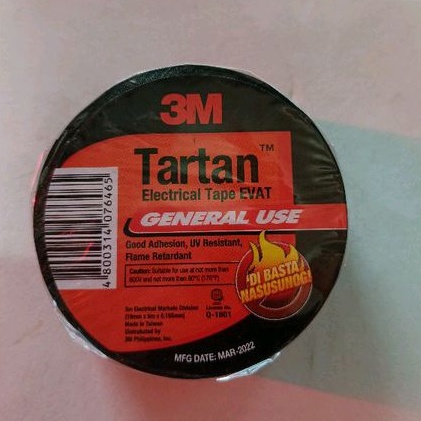 3M Electrical Tape Small 6 meters Tartan & Temflex | Shopee Philippines