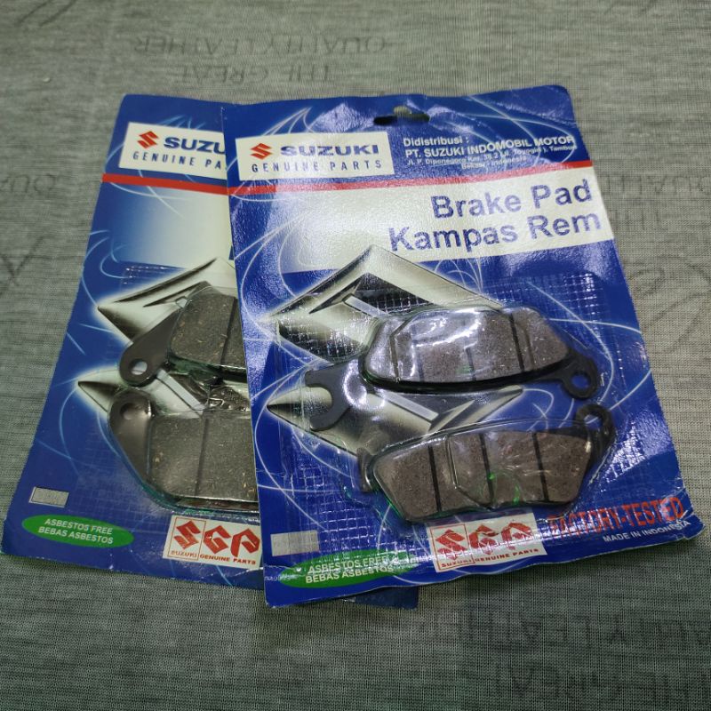 Brake Pad Set Front Rear Gixxer155 GSX R150 GSX S150 Sgp | Shopee ...