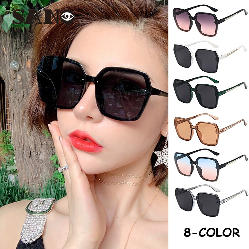 【ready Stock】korean Brand Design Retro Square Sunglasses Women Men